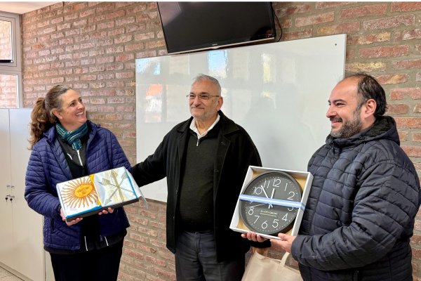 Angélica: Calvo visitó la Escuela N°414 y recorrió las obras que se ...
